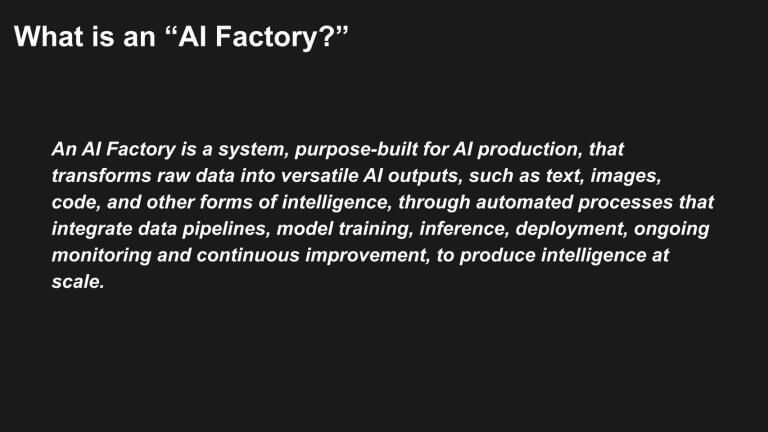 AI factories: Data centers of the future - SiliconANGLE