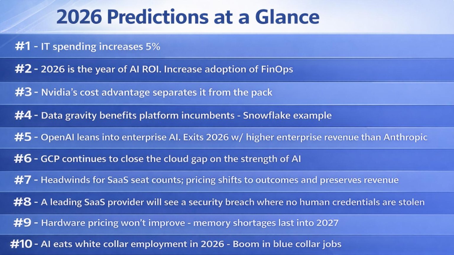 Enterprise technology predictions: What's coming in 2026 - SiliconANGLE