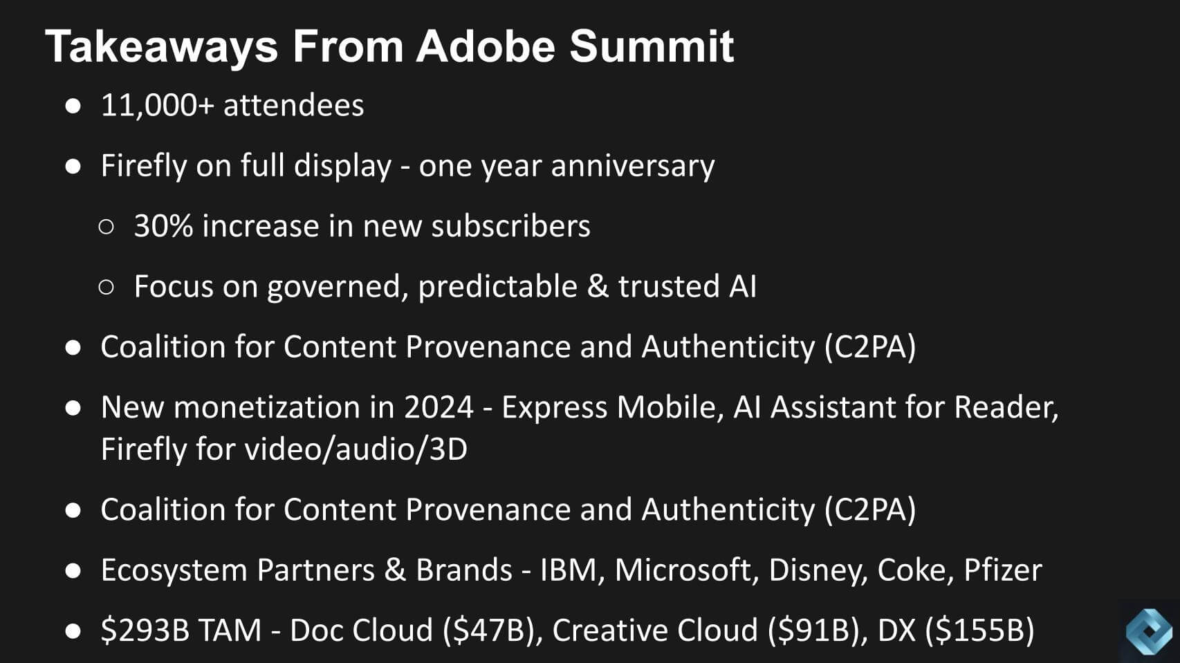 Adobe Summit highlights personalization at scale with generative AI - SiliconANGLE