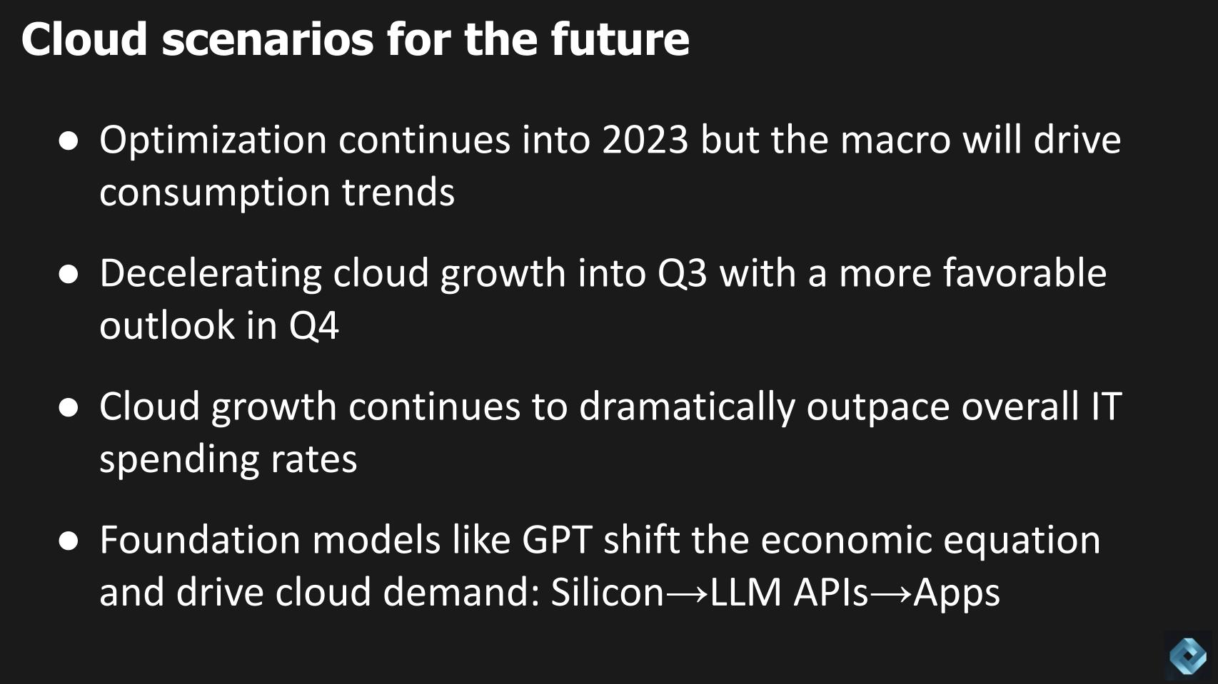 Breaking Analysis Dont Be Fooled By Slowing Cloud Growthcost Optimization Is A Feature Not