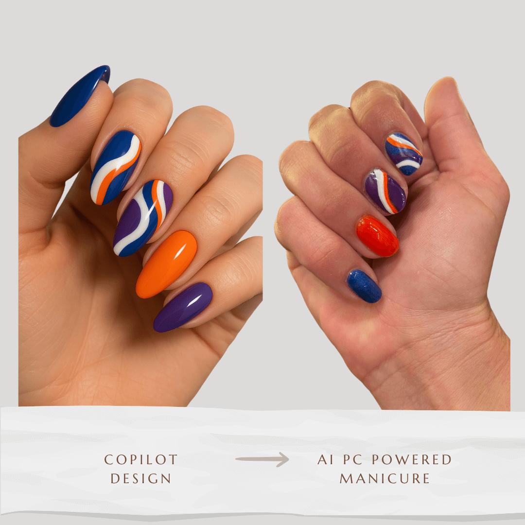 Dell AI PC + Copilot Nail Art: The Future of AI Manicure Design - theCUBE Research