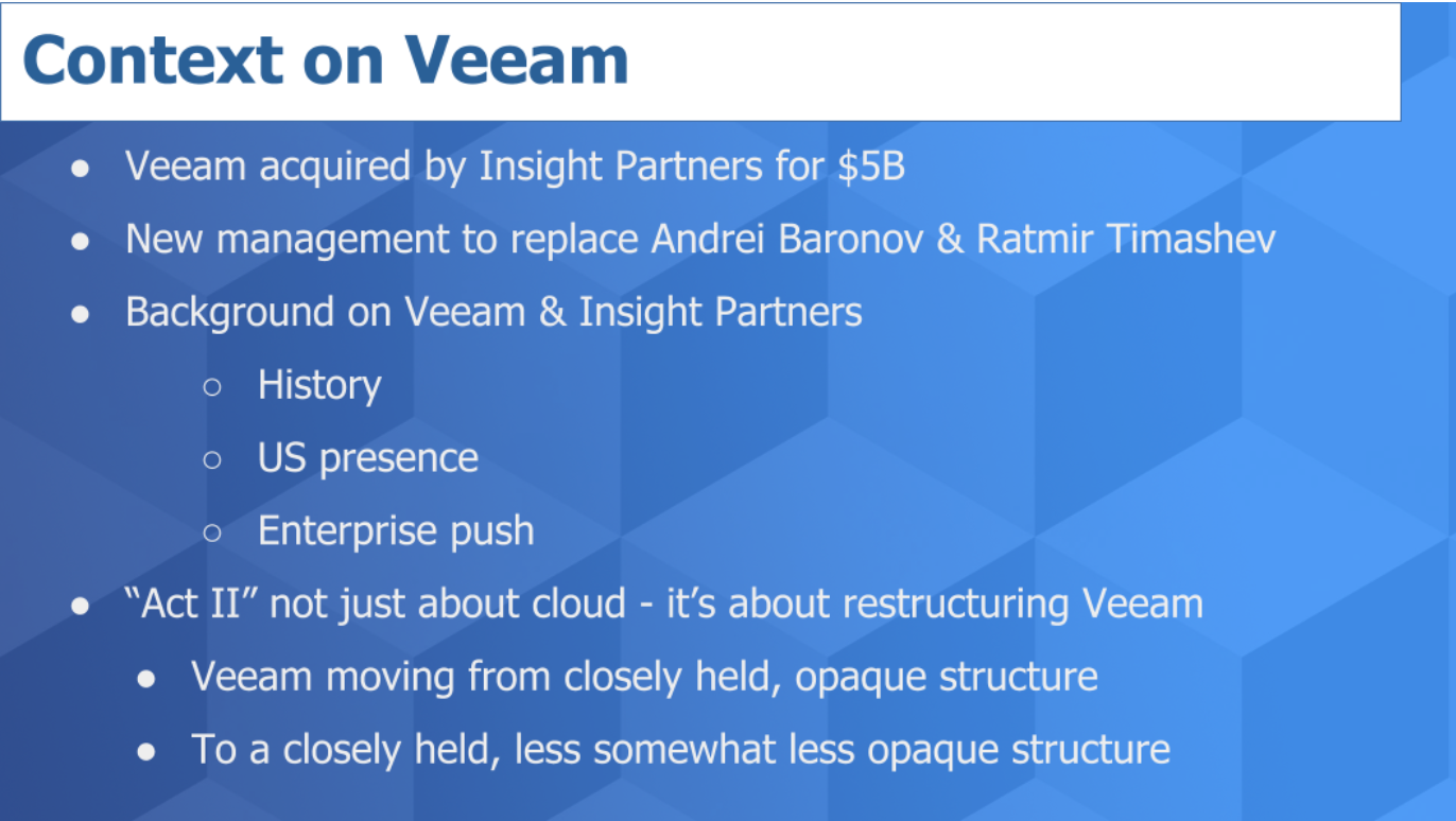 Breaking Analysis: Unpacking Veeam's $5B Exit - theCUBE Research