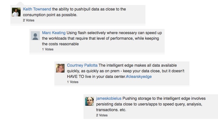 Pushing Storage to the Intelligent Edge—Recap of #ClearSkyEdge Crowdchat - theCUBE Research