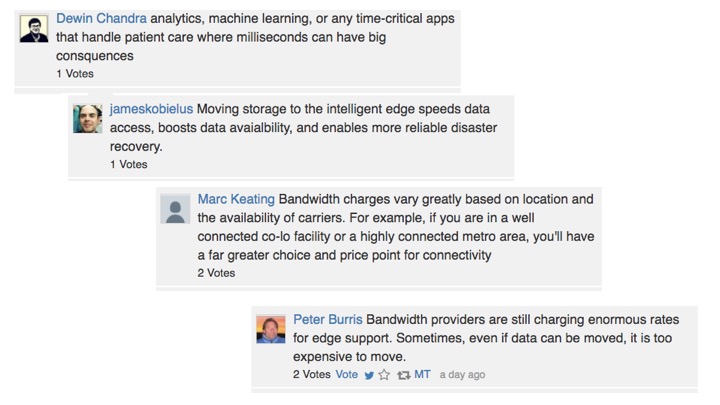 Pushing Storage to the Intelligent Edge—Recap of #ClearSkyEdge Crowdchat - theCUBE Research