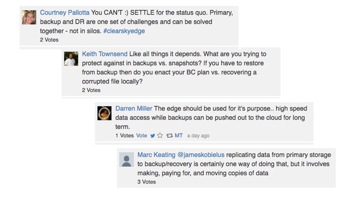 Pushing Storage to the Intelligent Edge—Recap of #ClearSkyEdge Crowdchat - theCUBE Research