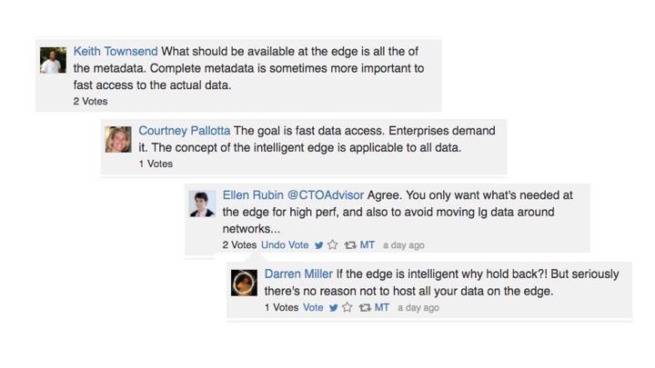 Pushing Storage to the Intelligent Edge—Recap of #ClearSkyEdge Crowdchat - theCUBE Research