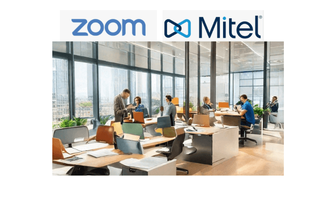 Zoom Mitel Partner on AI-Powered Solution Delivering Hybrid UC